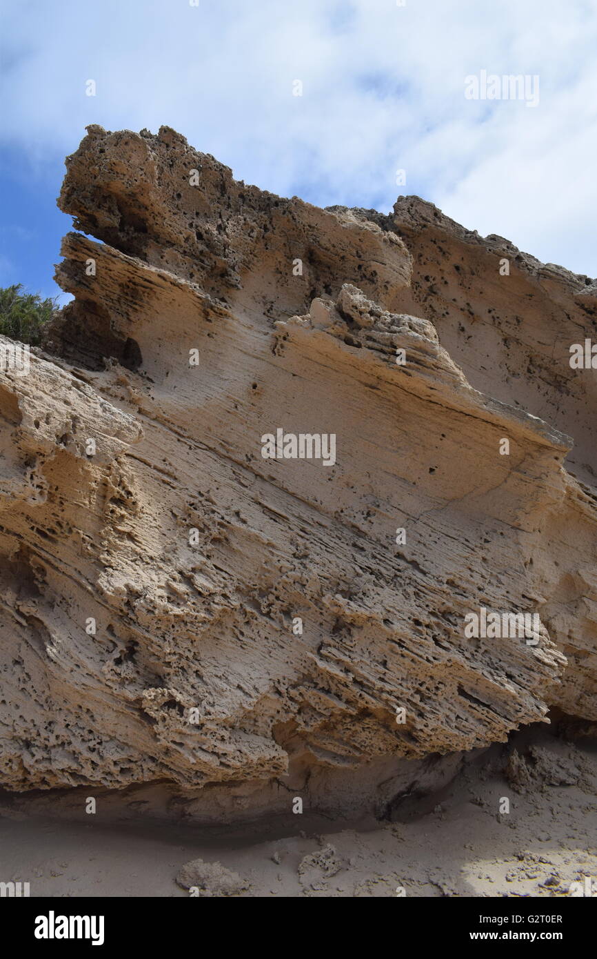 Parallel rock patterns Stock Photo - Alamy