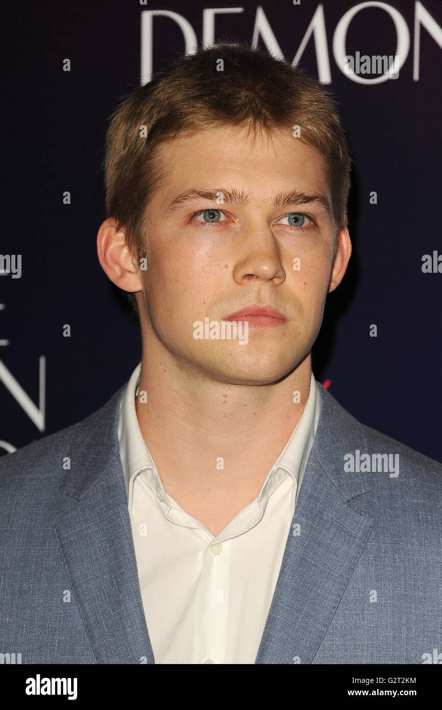 Joe Alywn attends the UK Premiere of The Neon Demon at Picturehouse ...