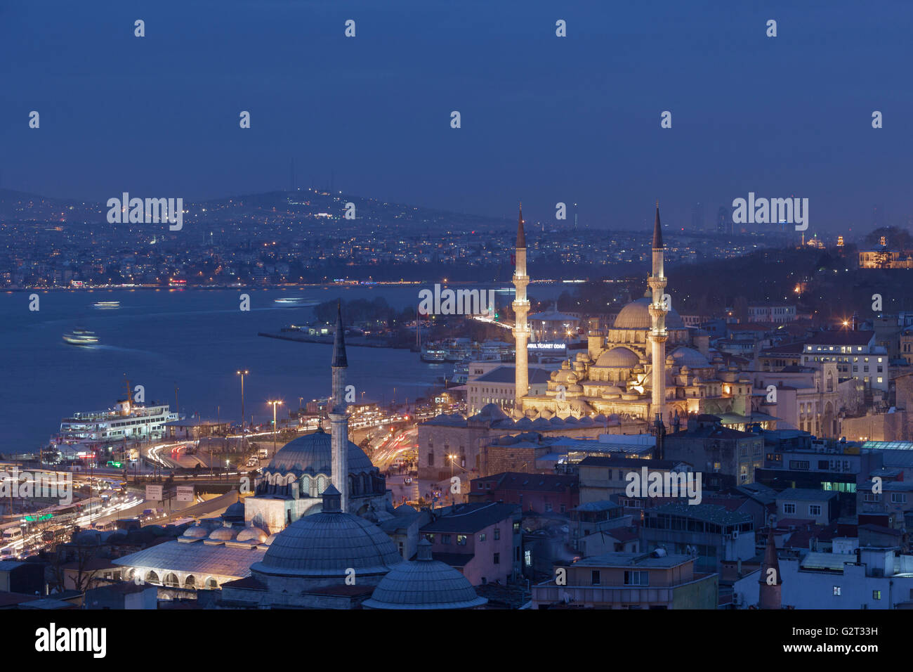 Cityscape turkey lights hi-res stock photography and images - Alamy