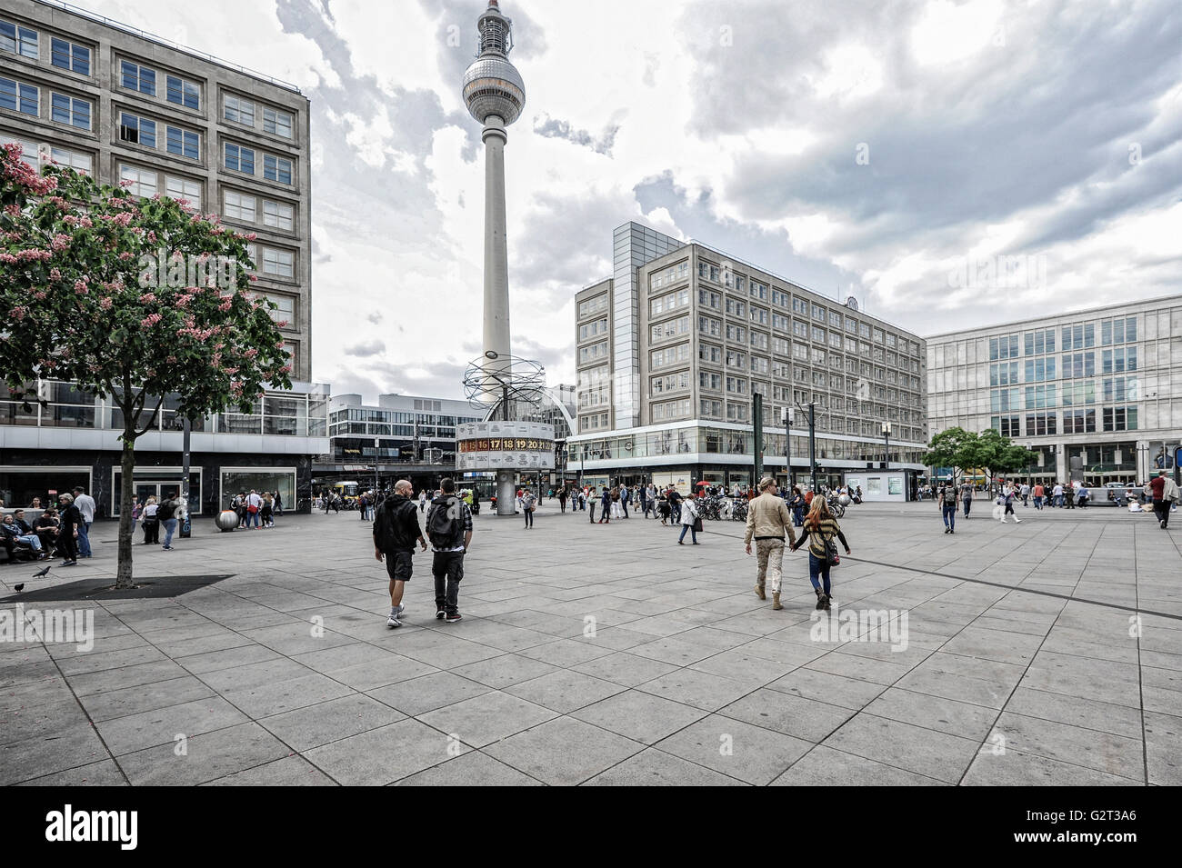 Germany, Capital, Berlin, Alexanderplatz, Alex Stock Photo - Alamy