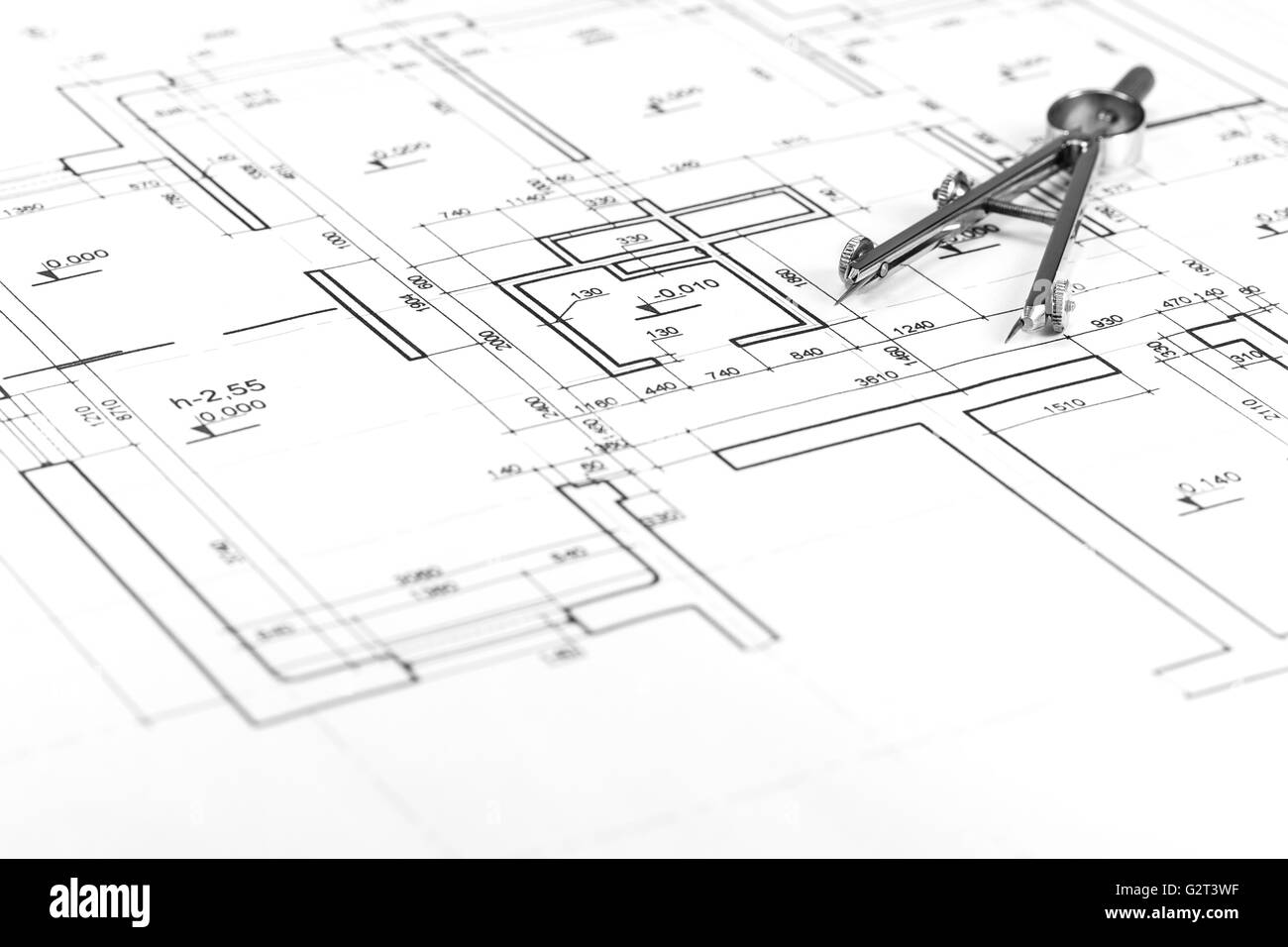 Drafting tools Black and White Stock Photos & Images - Alamy