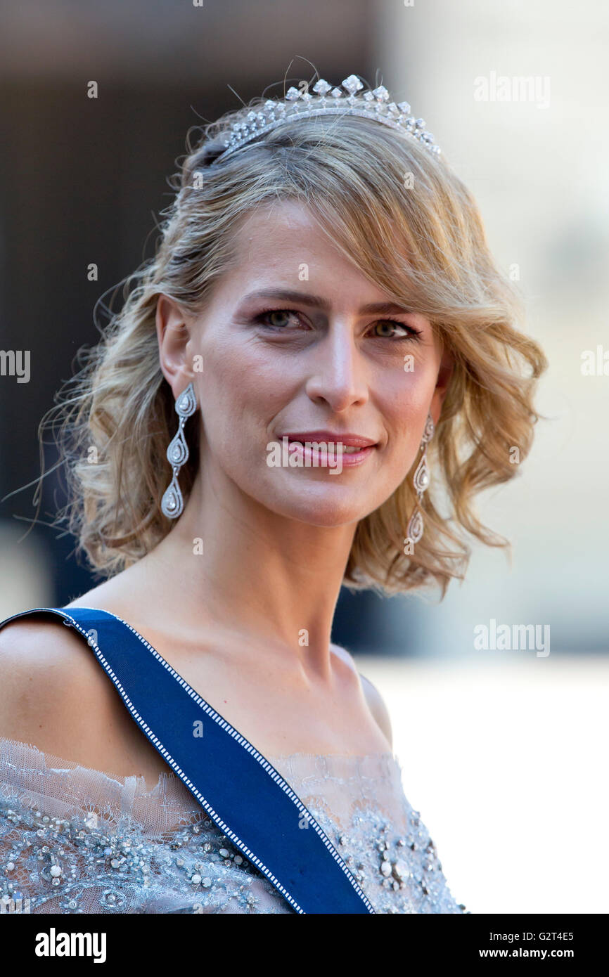 Princess Tatiana of Greece,attends The Wedding of Prince Carl Philip of ...