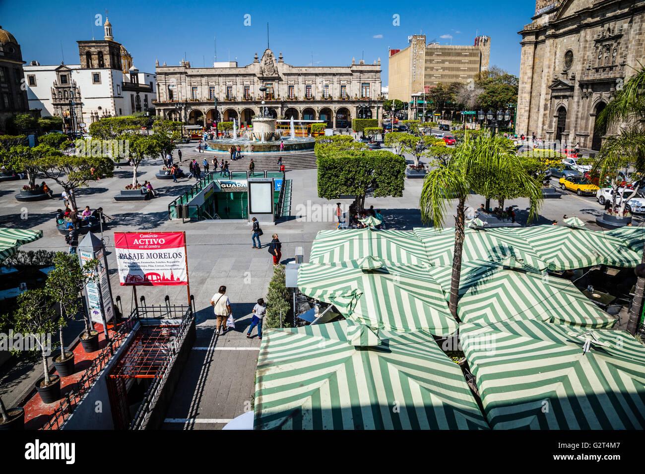 Guadalajara street downtown hi-res stock photography and images - Alamy