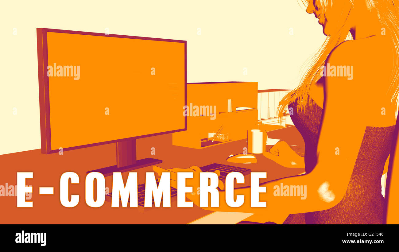 E commerce education hi-res stock photography and images - Alamy