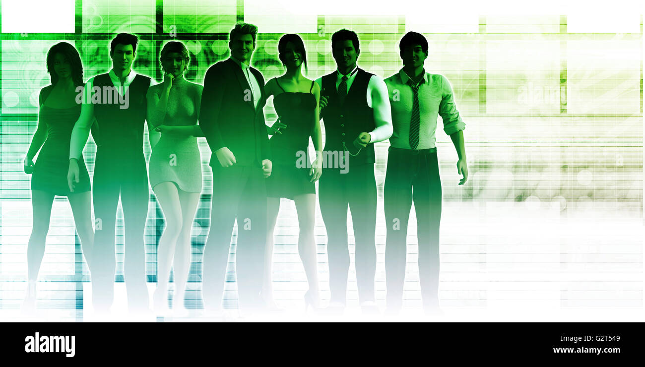 Business People Background as a Group Smiling Abstract Stock Photo - Alamy