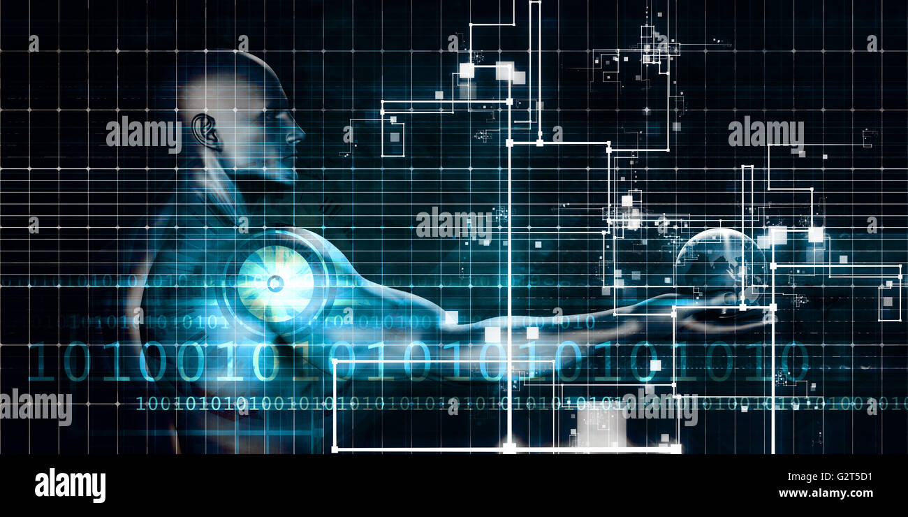 Internet Concept of a Global System and Business Stock Photo - Alamy