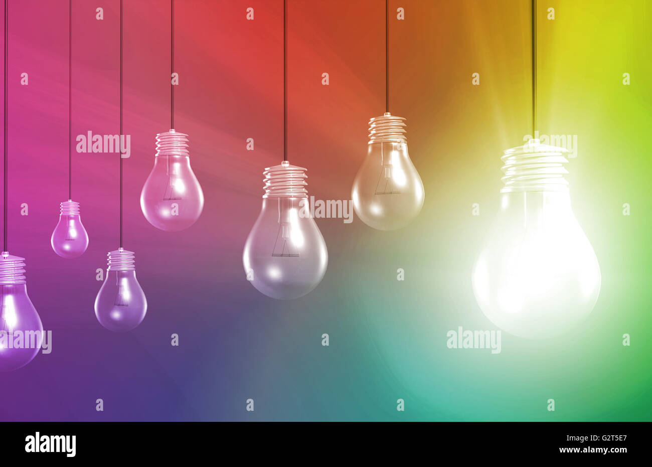 Inspiration Concept of an Idea or Goal Art Stock Photo - Alamy