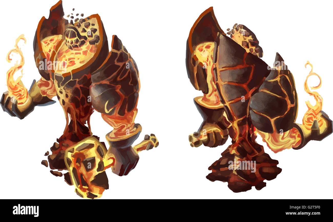 Cartoon fire hi-res stock photography and images - Alamy