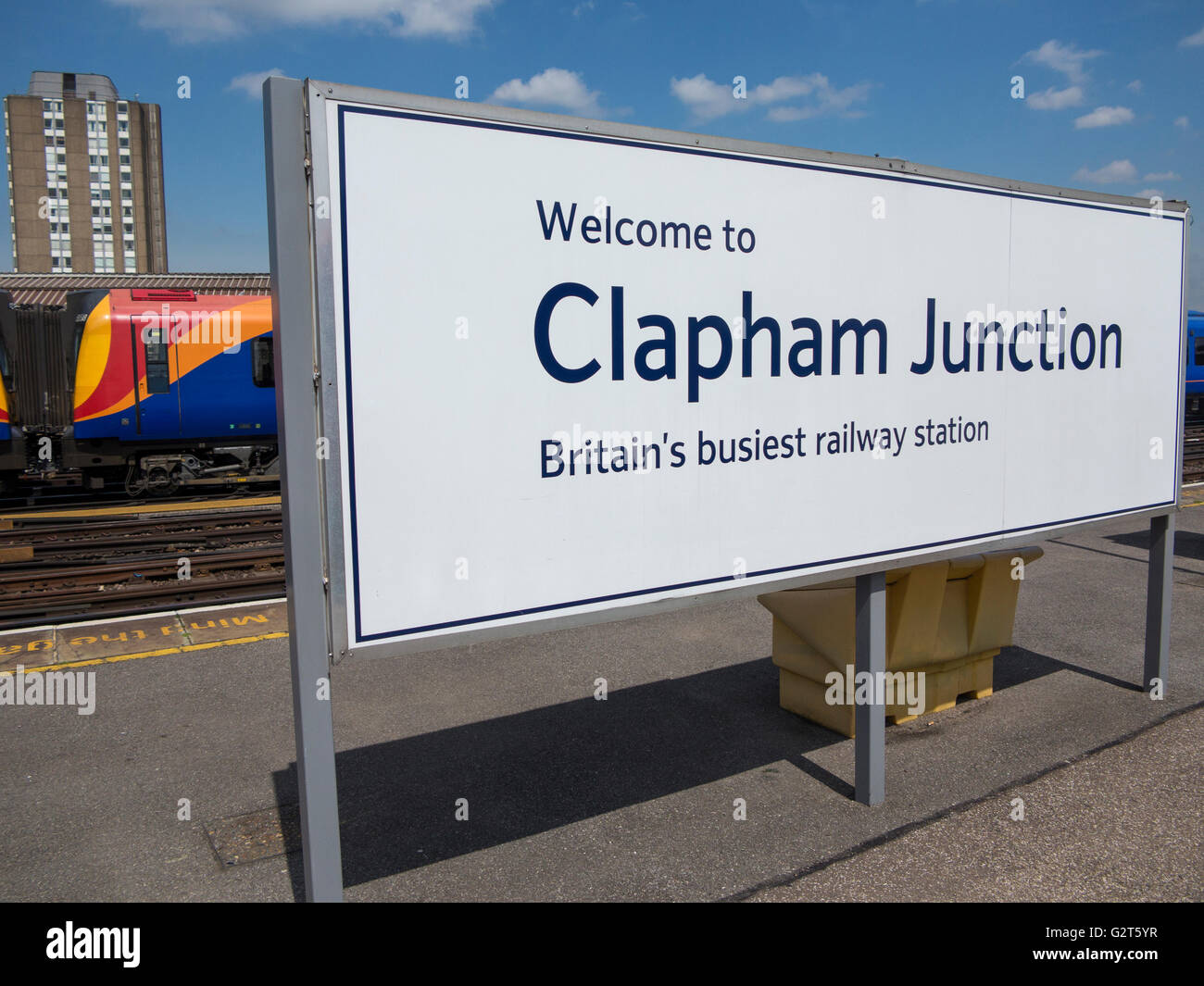 Welcome to Clapham Junction - Britain's Busiest Railway Station Stock ...