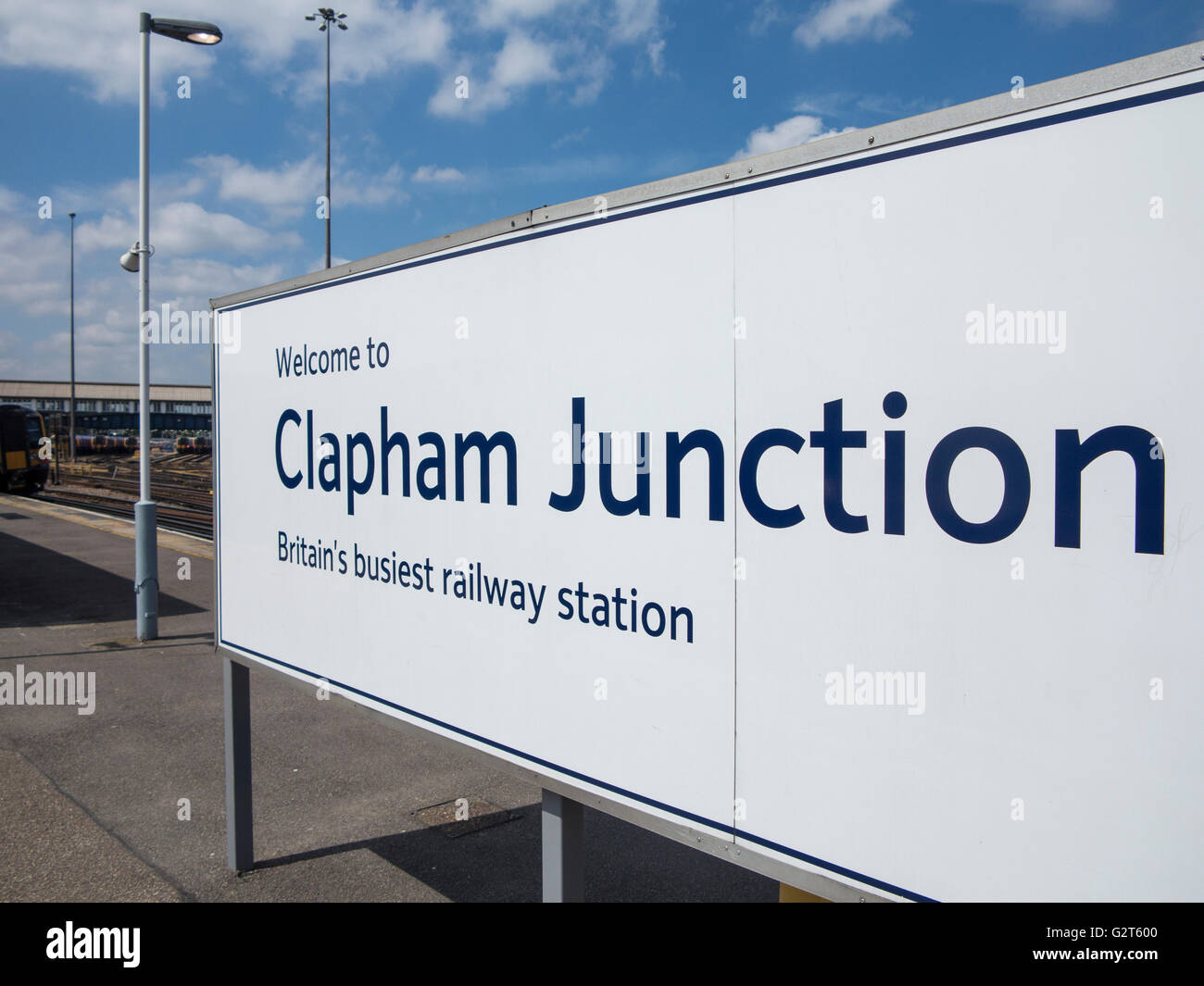Welcome to Clapham Junction - Britain's Busiest Railway Station Stock ...