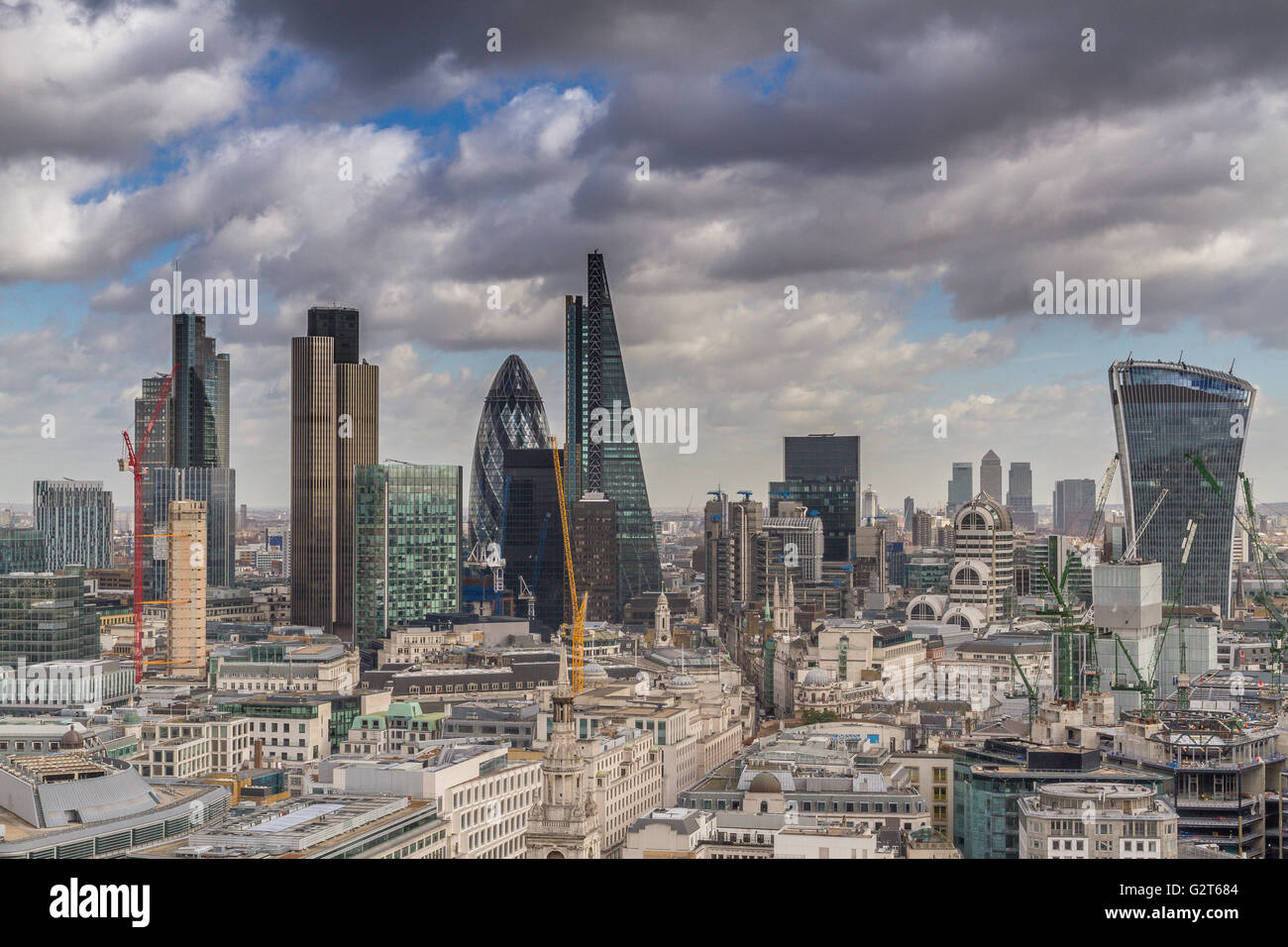 The City of London Skyline, London, UK Stock Photo - Alamy