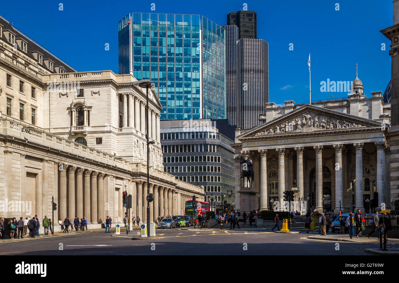 City of london bank junction hi-res stock photography and images - Alamy