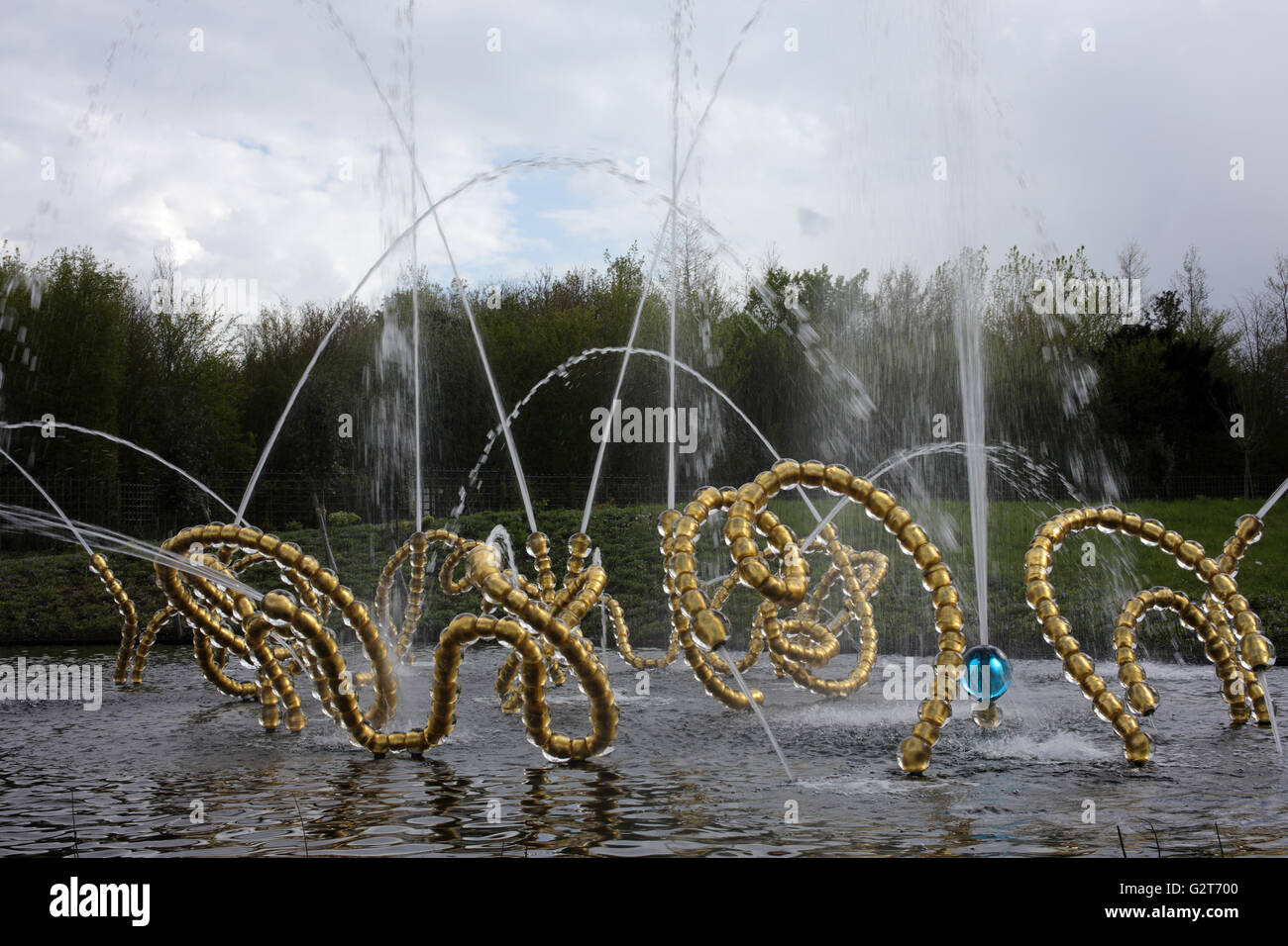 Water Theatre Grove - Versailles palace gardens - Versailles - Yvelines ...