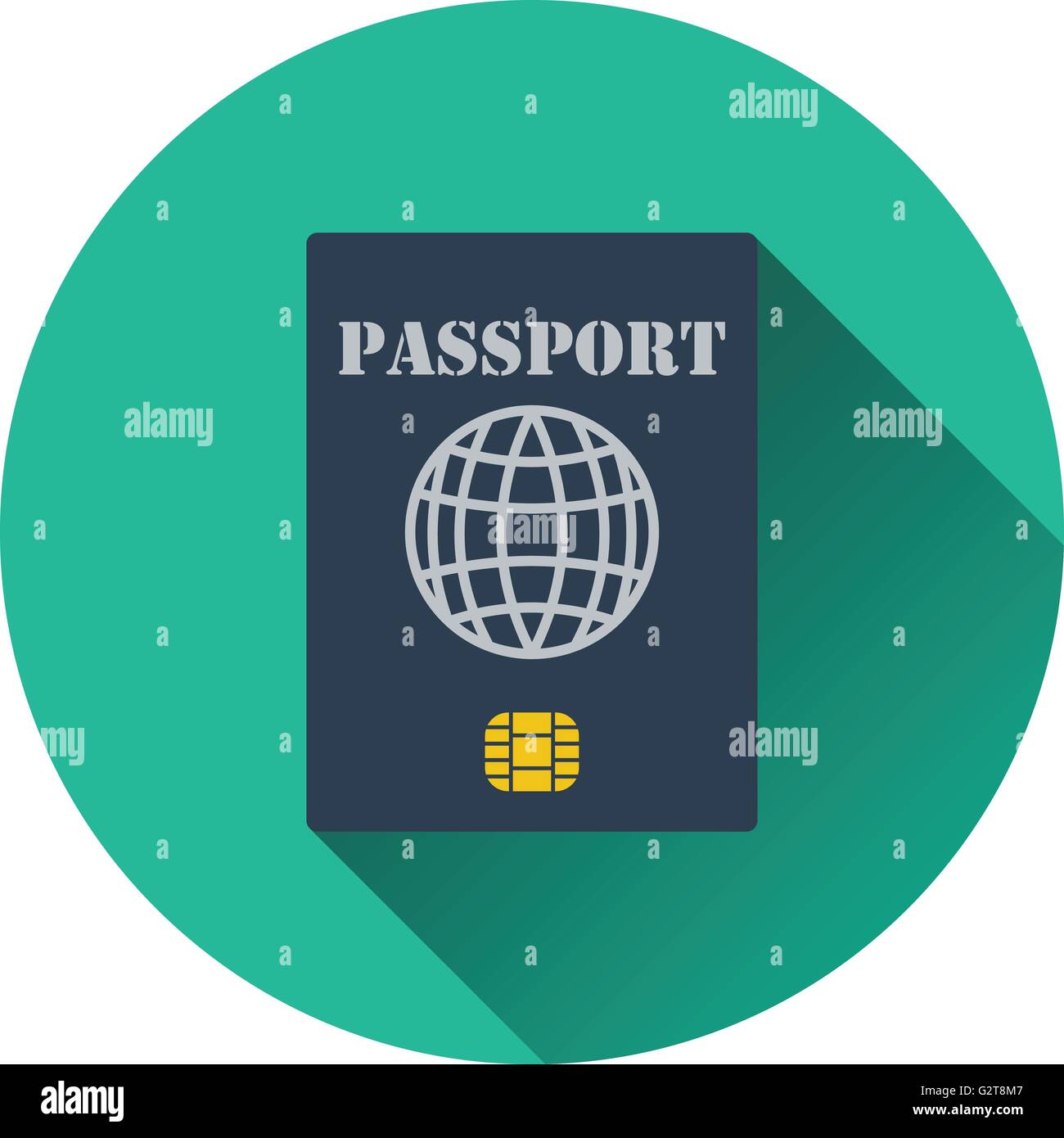 Us passport vector vectors hi-res stock photography and images - Alamy