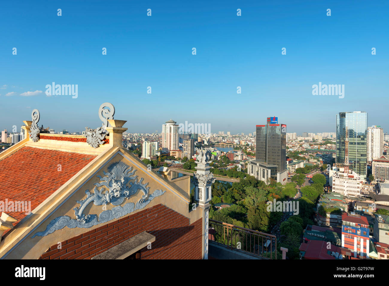 Hanoi city aerial hi-res stock photography and images - Alamy