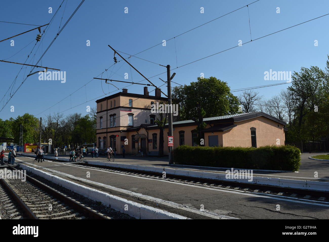 Russian train rural hi-res stock photography and images - Alamy