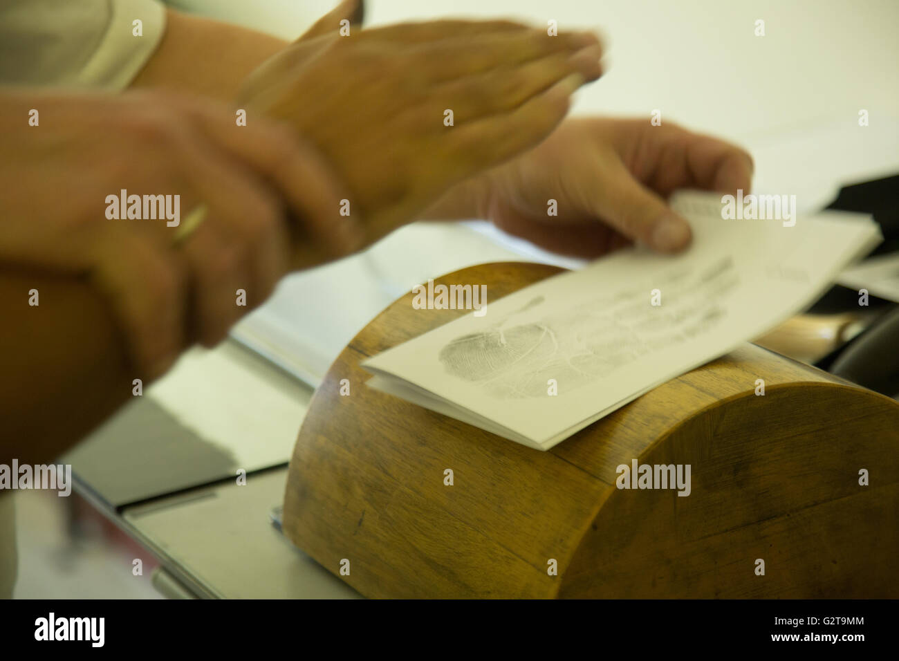 Central agency for the reception of asylum seekers hi-res stock ...