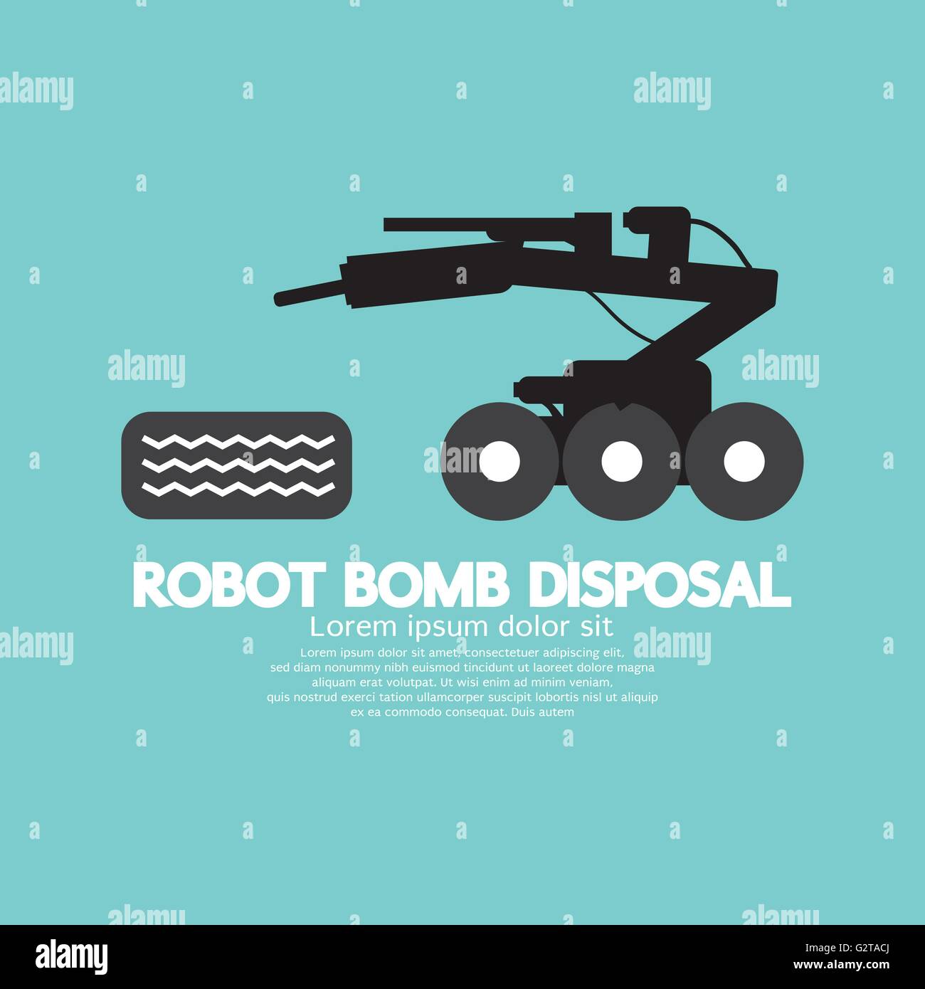 Mine remote operation Stock Vector Images - Alamy