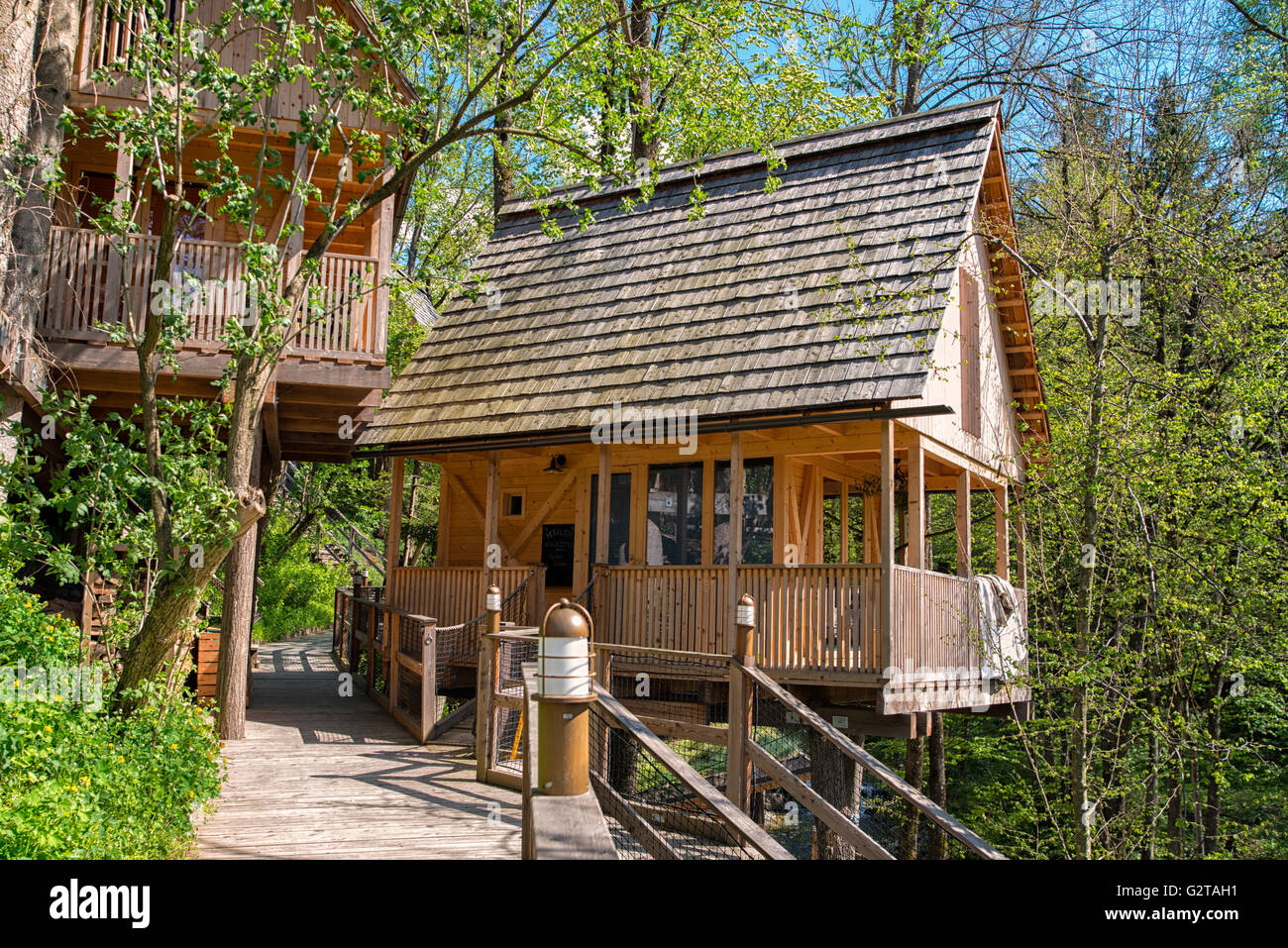 Garden Village Resort Bled, Slovenia Stock Photo - Alamy