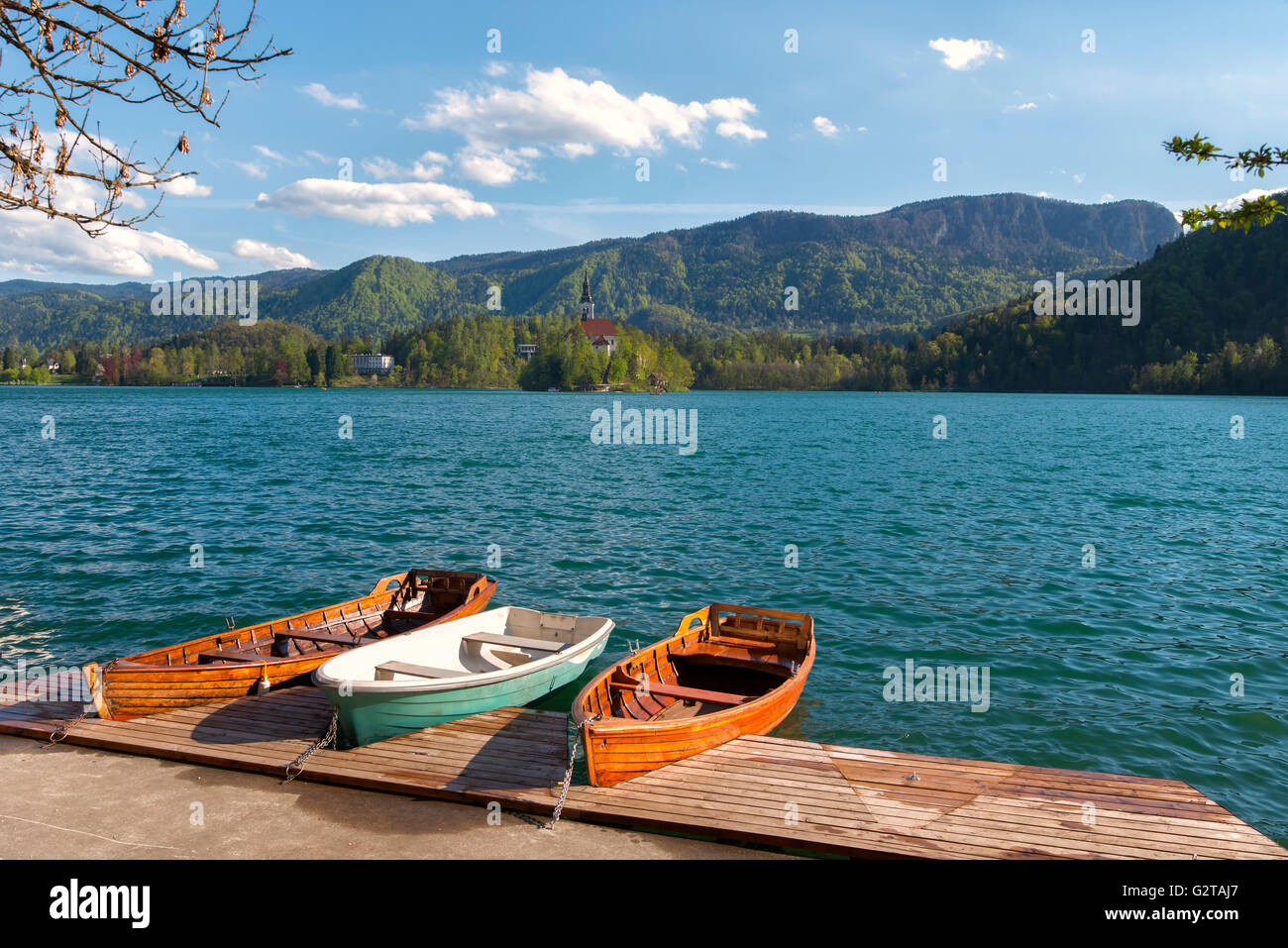 Glacial lake bled hi-res stock photography and images - Alamy