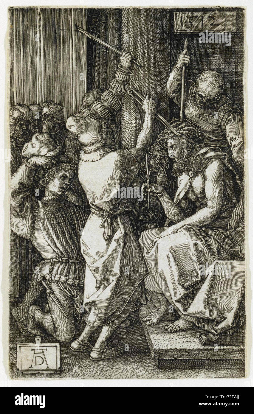 Albrecht Durer - Christ Crowned with Thorns Stock Photo - Alamy