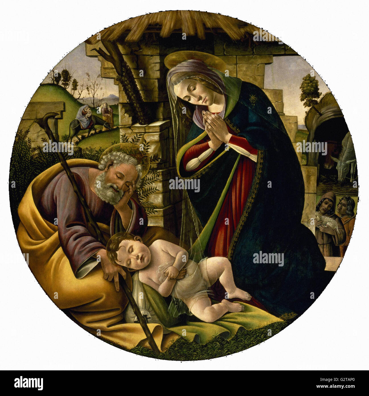 Adoration of the christ child hi-res stock photography and images - Alamy