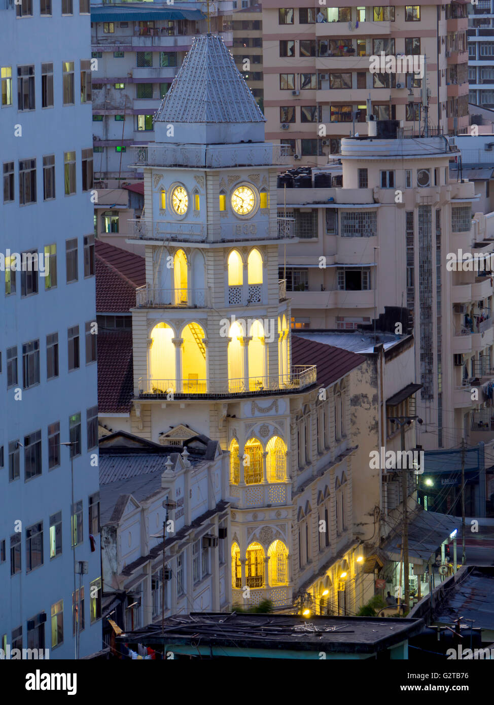 East Africa, Tanzania, Dar es Salaam Mosque Street Stock Photo - Alamy