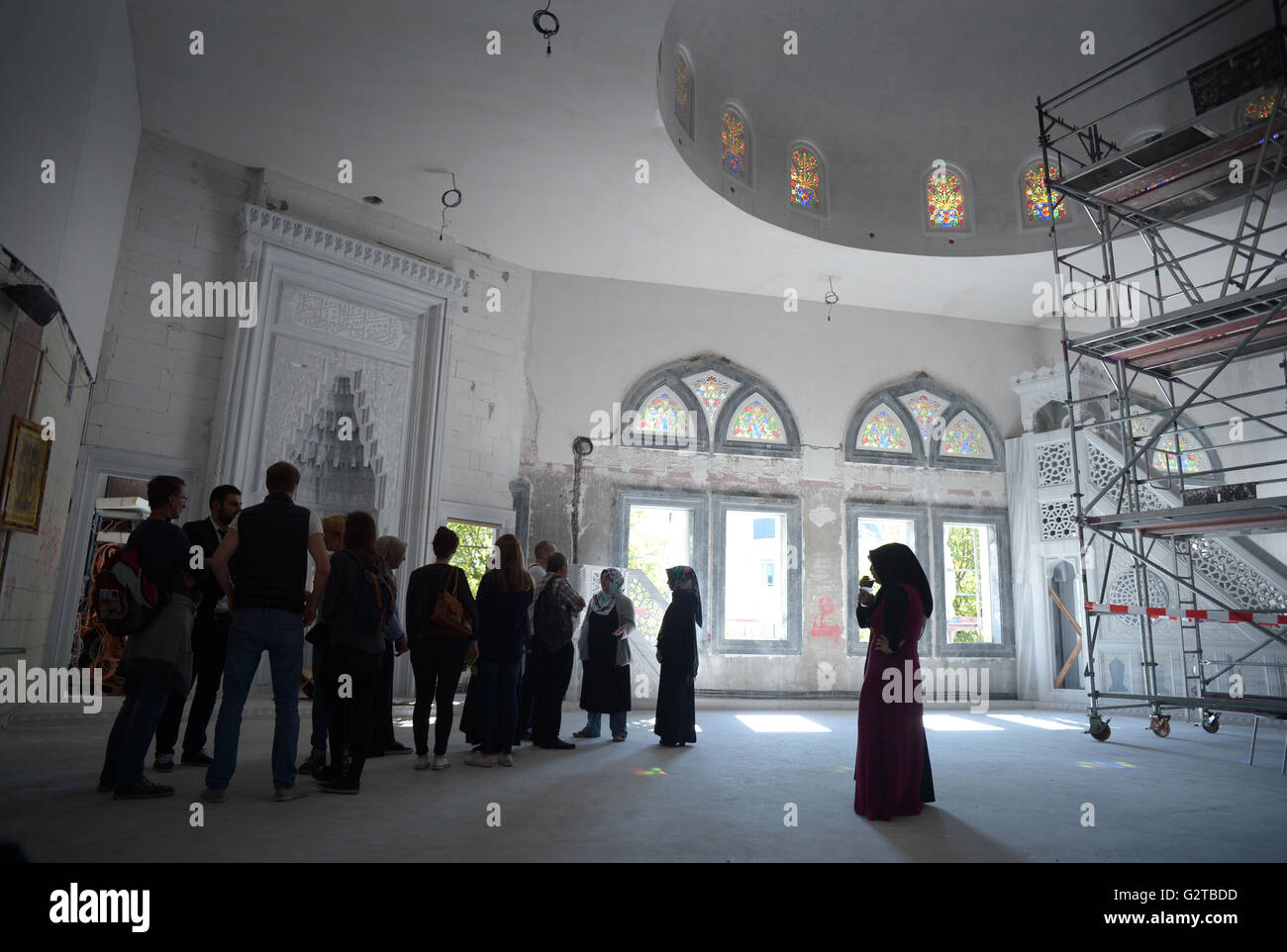 03.10.2015, Berlin, Berlin, Germany - Open Mosque Day in the Mevlana ...