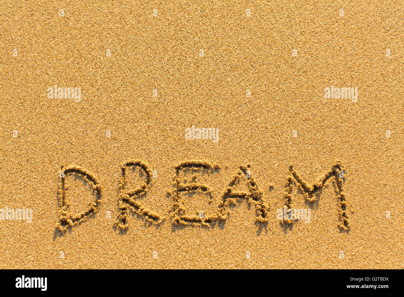 Dream word hi-res stock photography and images - Alamy