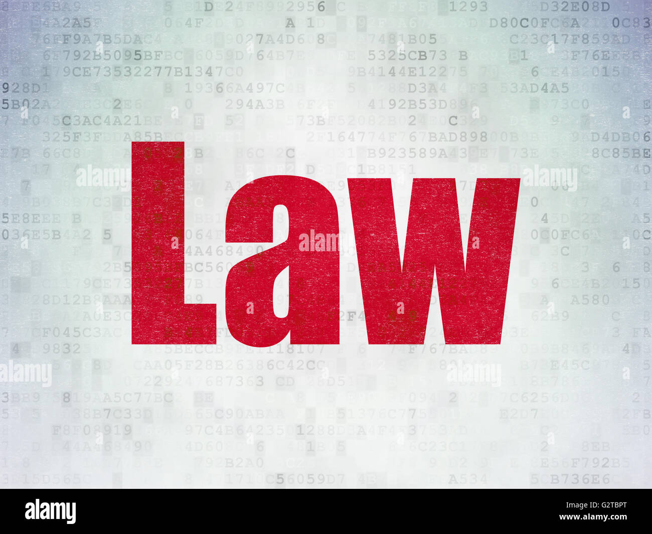Law concept: Law on Digital Data Paper background Stock Photo - Alamy