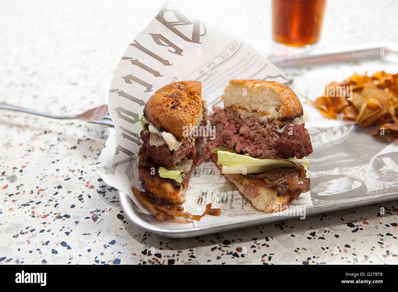 Meet burger hi-res stock photography and images - Alamy