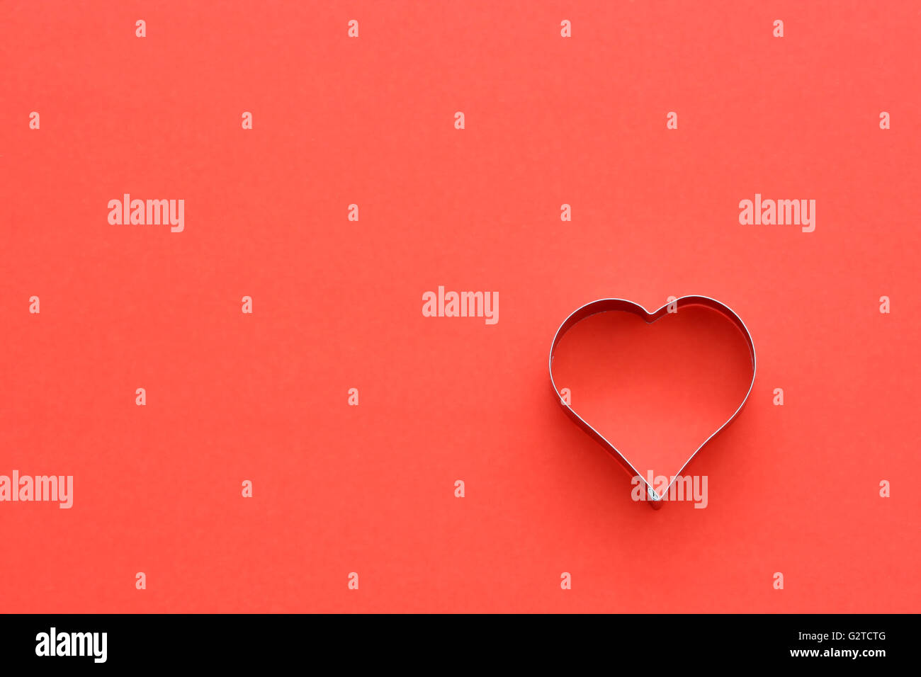 Heart symbol in red, symbolizes love/romance Stock Photo - Alamy