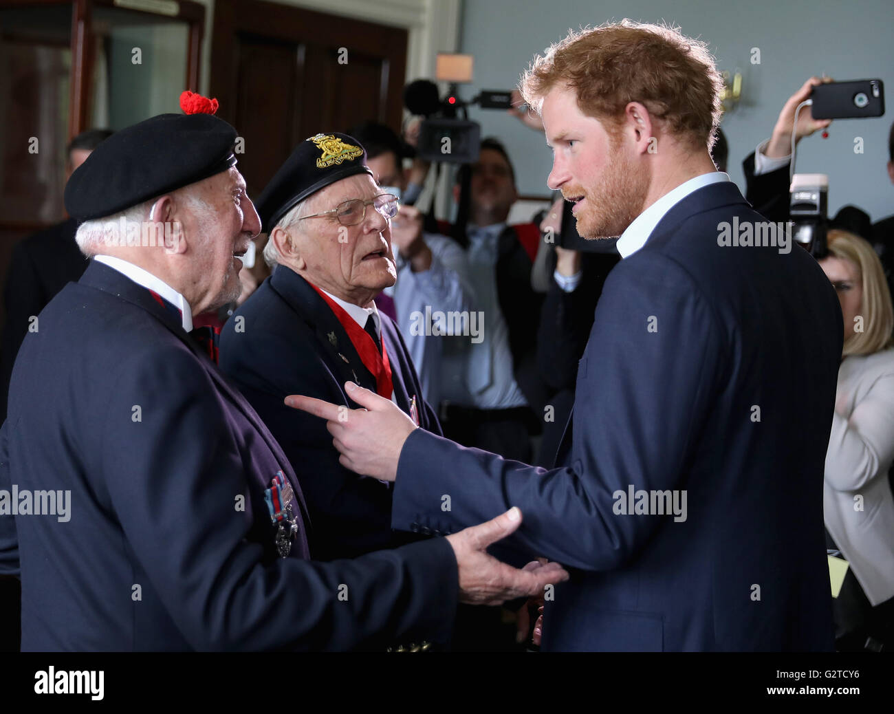 Allied commanders planned normandy invasion hi-res stock photography ...