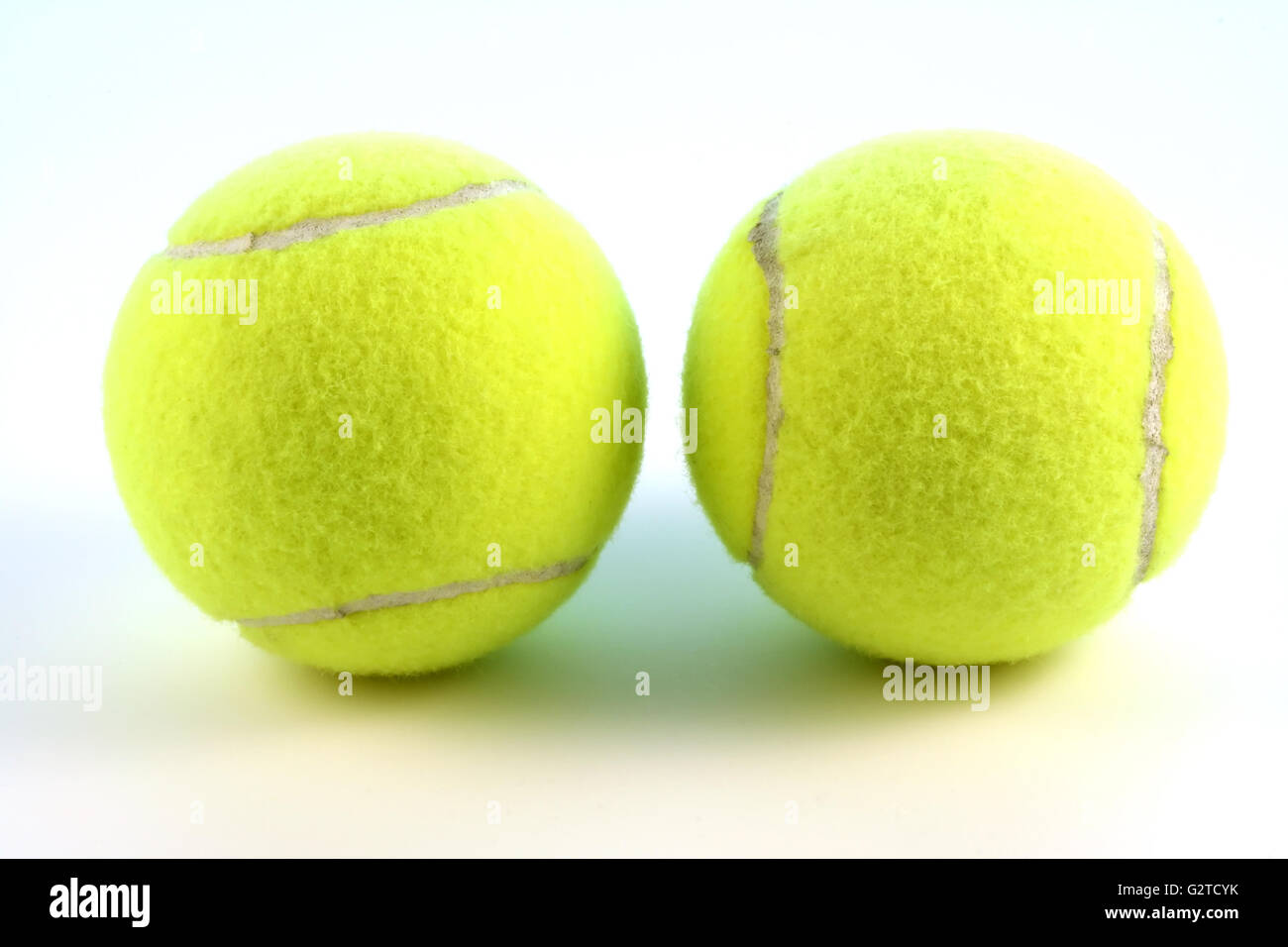A pair of tennis ball Stock Photo - Alamy