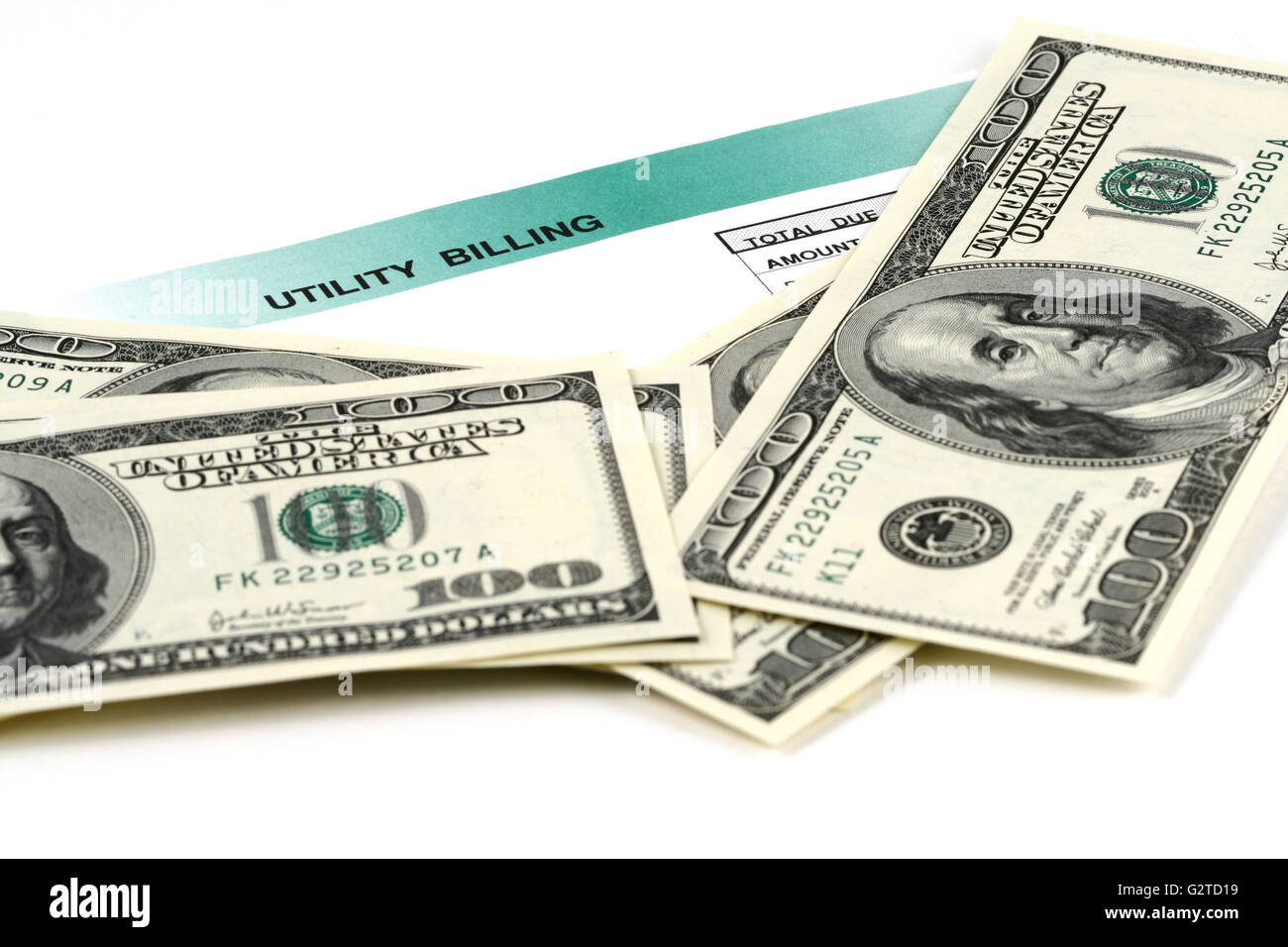 Expensive utility bill Stock Photo - Alamy