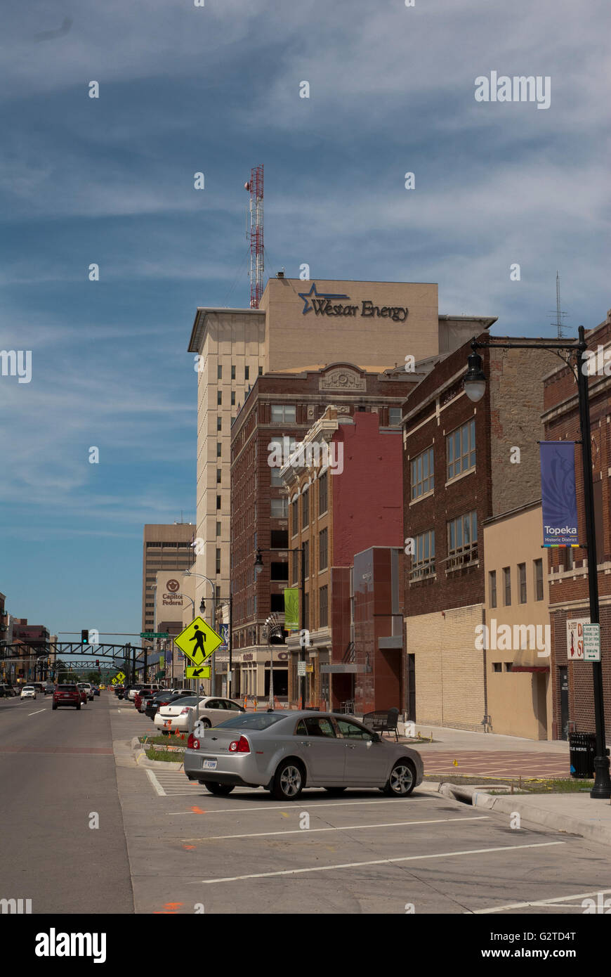 Topeka, Shawnee County, Kansas, USA, Westar Energy headquarters ...