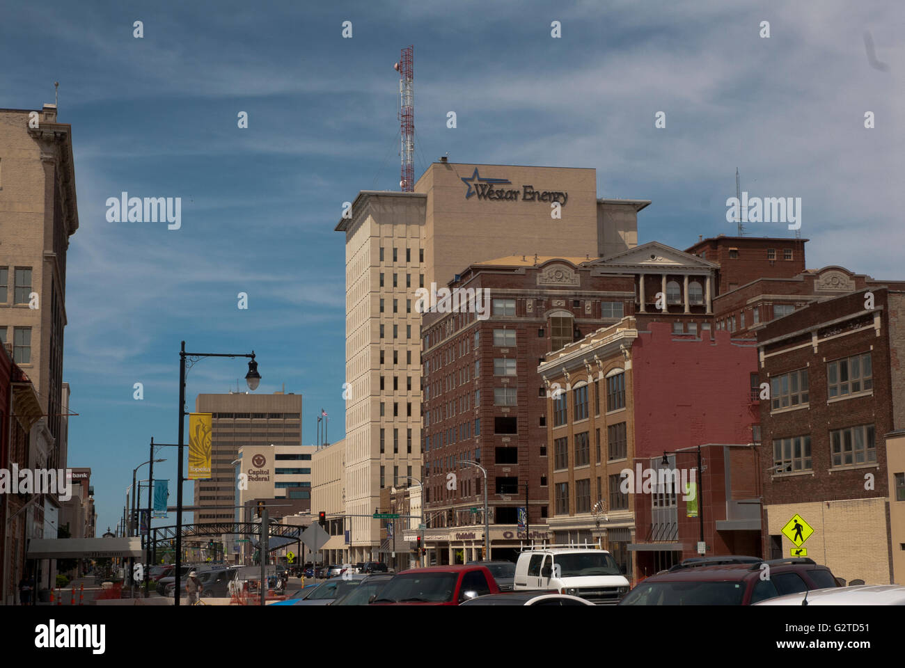 Topeka, Shawnee County, Kansas, USA, Westar Energy headquarters ...