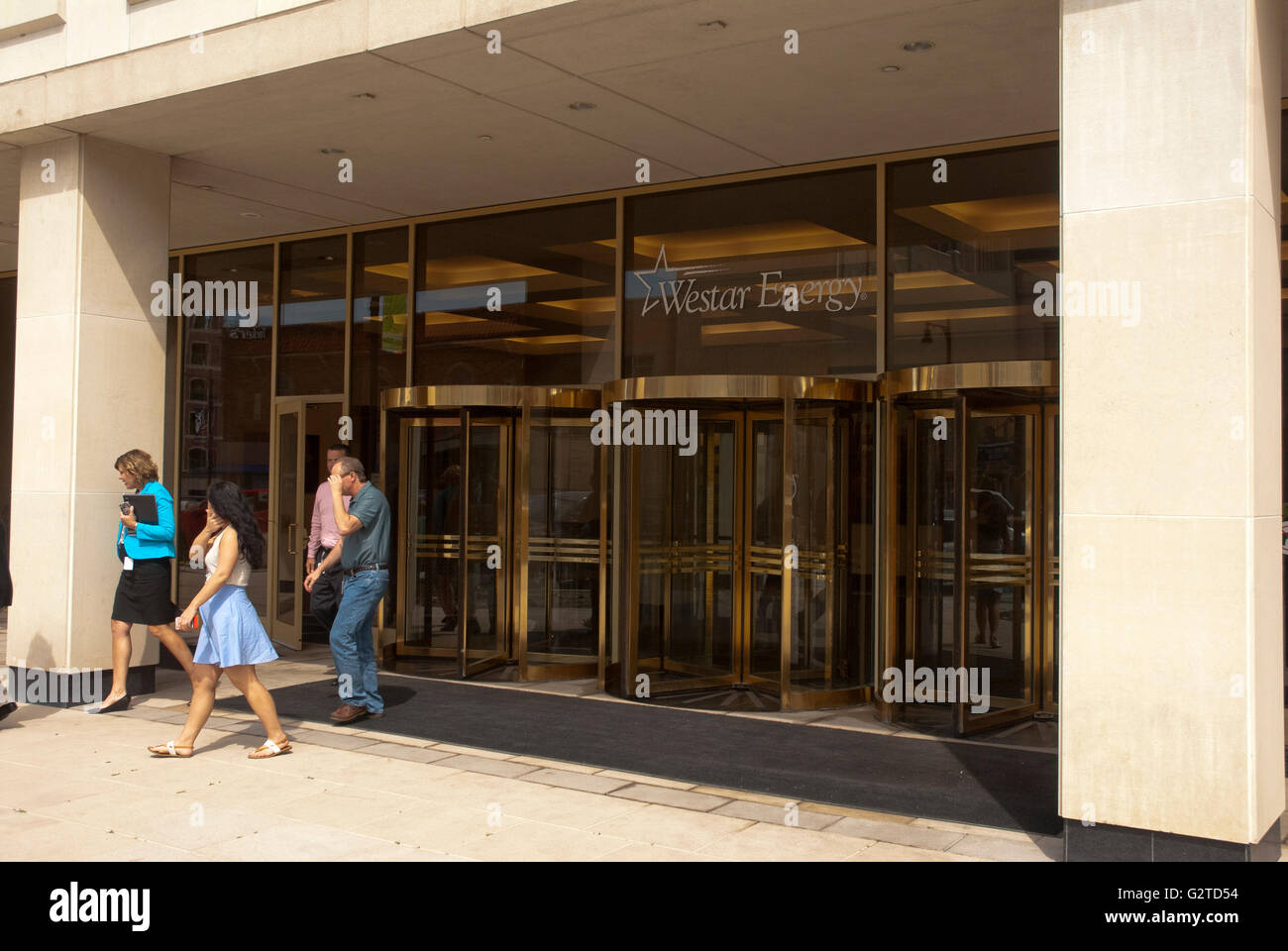 Topeka, Shawnee County, Kansas, USA, Westar Energy headquarters ...
