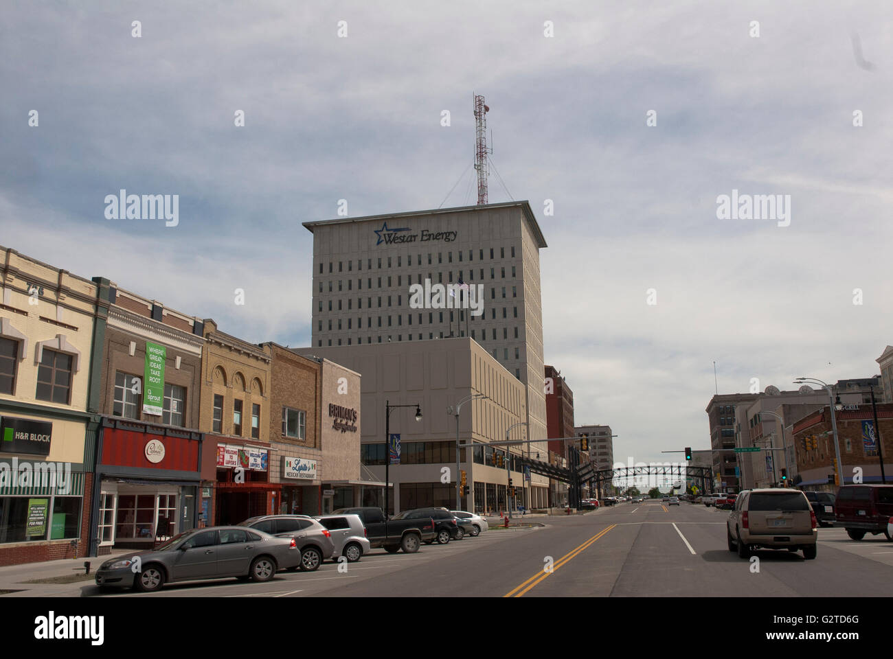 Topeka, Shawnee County, Kansas, USA, Westar Energy headquarters ...