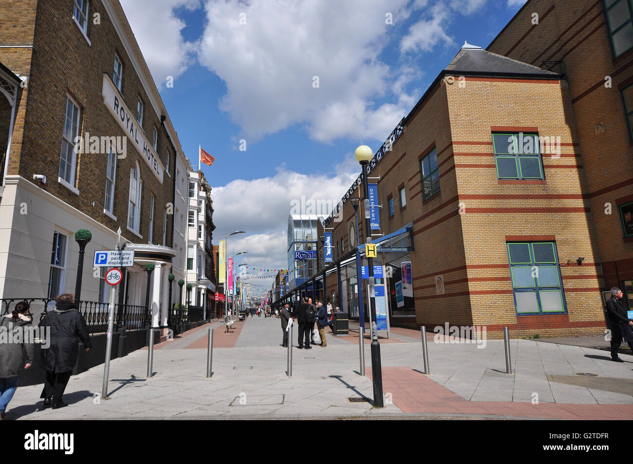 Royal Hotel and Terrace Southend on Sea were built between 1791 and ...