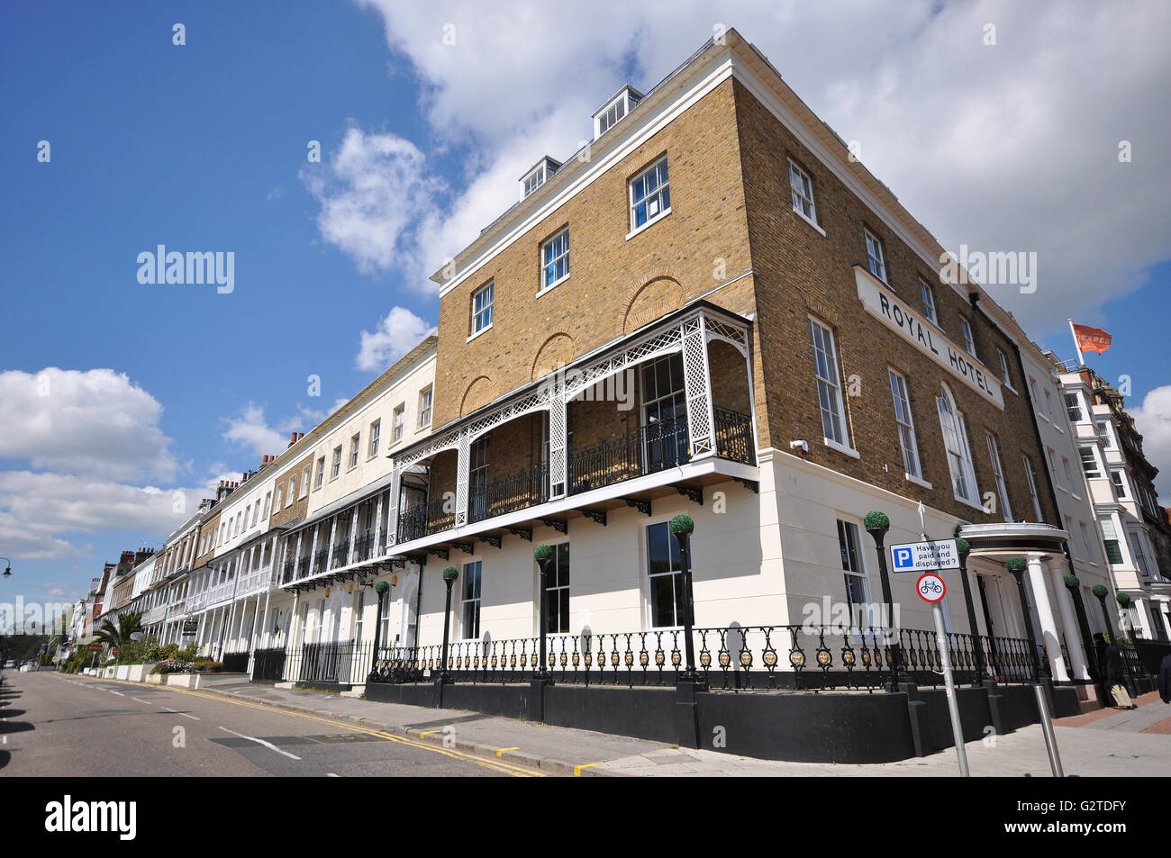 Royal Hotel and Terrace Southend on Sea were built between 1791 and ...