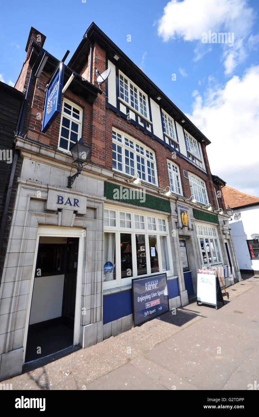 Spread Eagle pub in Southend on Sea Essex. Owned by Punch Taverns. A ...