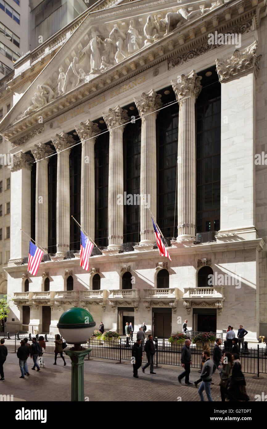 23 wall street new york city usa hi-res stock photography and images ...