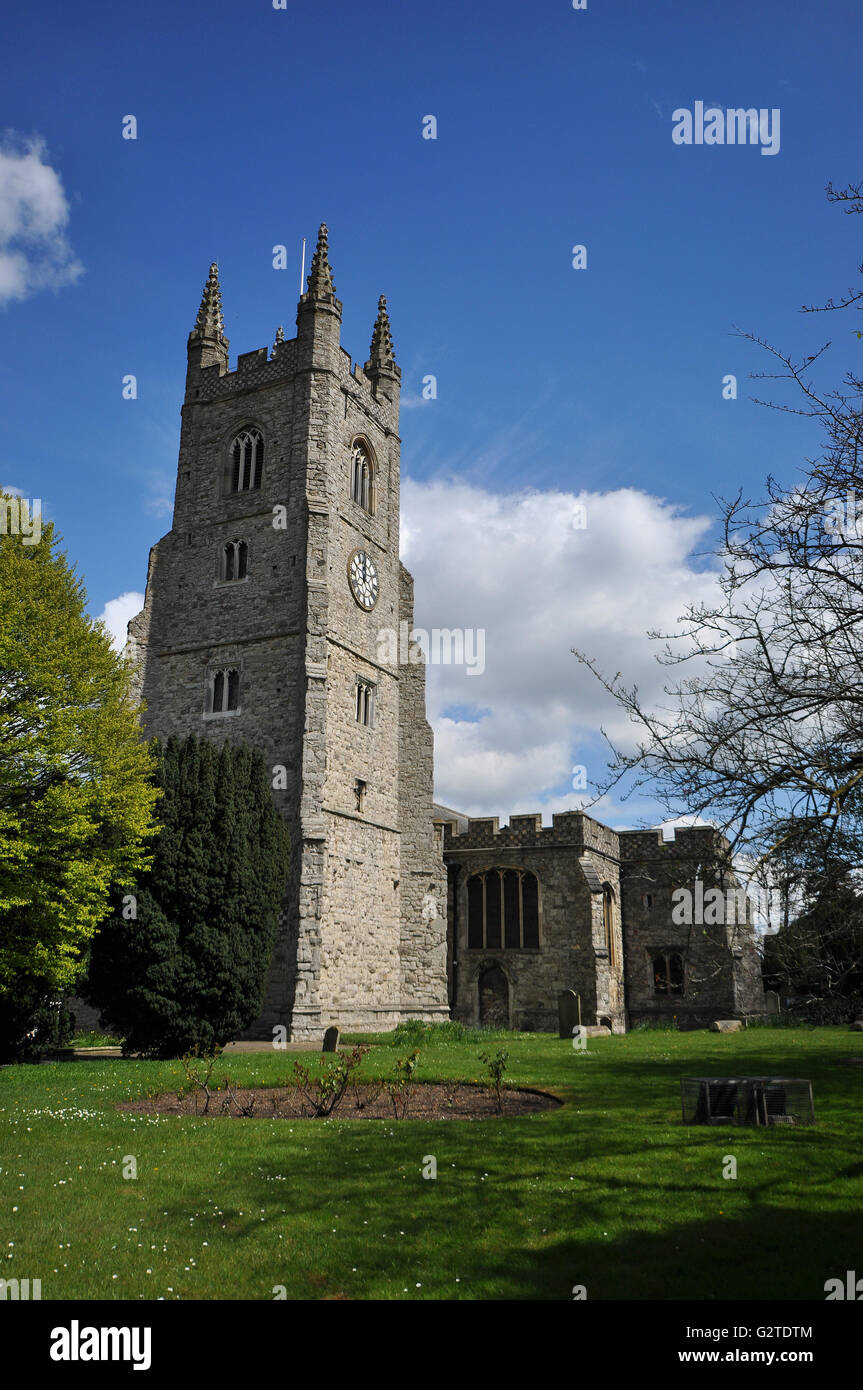 Church of Saint Mary the Virgin church in Prittlewell, which became the ...