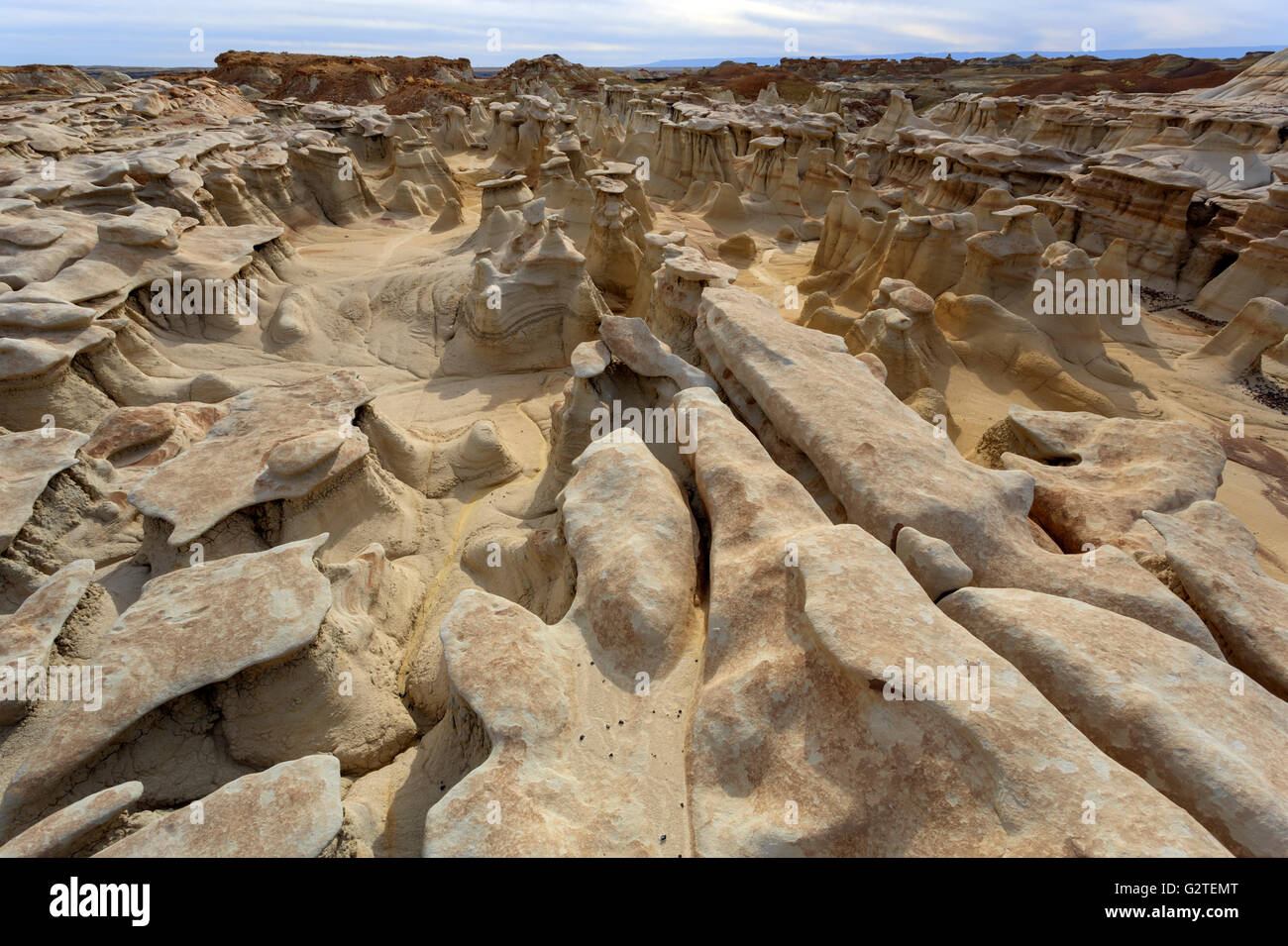 Badlands desert erosion hoodoo hi-res stock photography and images - Alamy