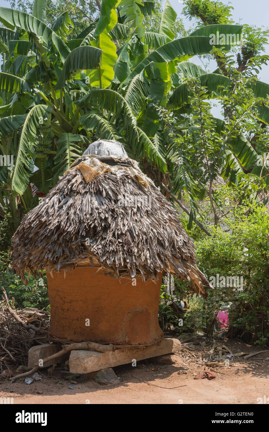 Rice storage shed Stock Photo - Alamy