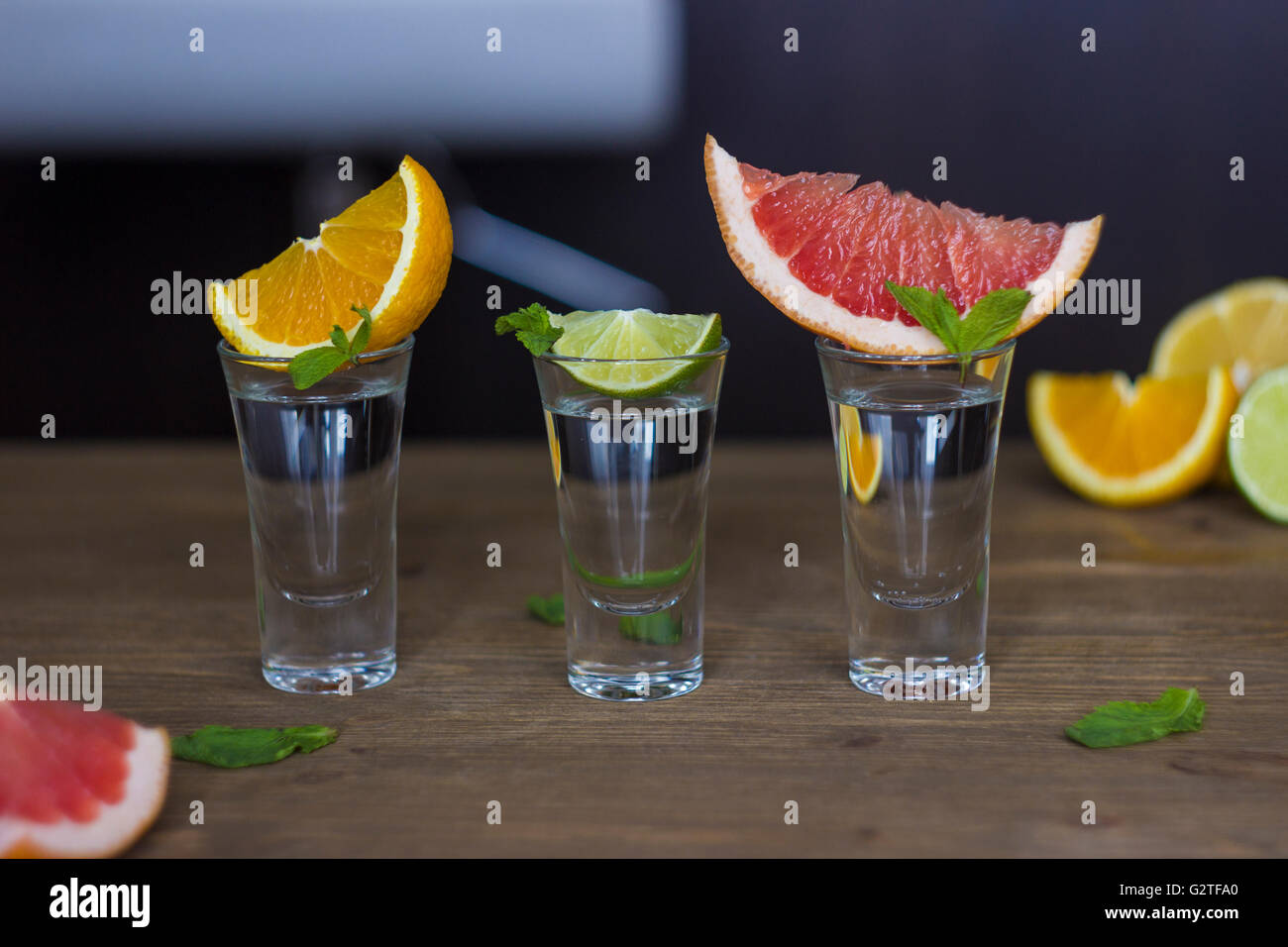 Set absinthe drink glass hi-res stock photography and images - Alamy