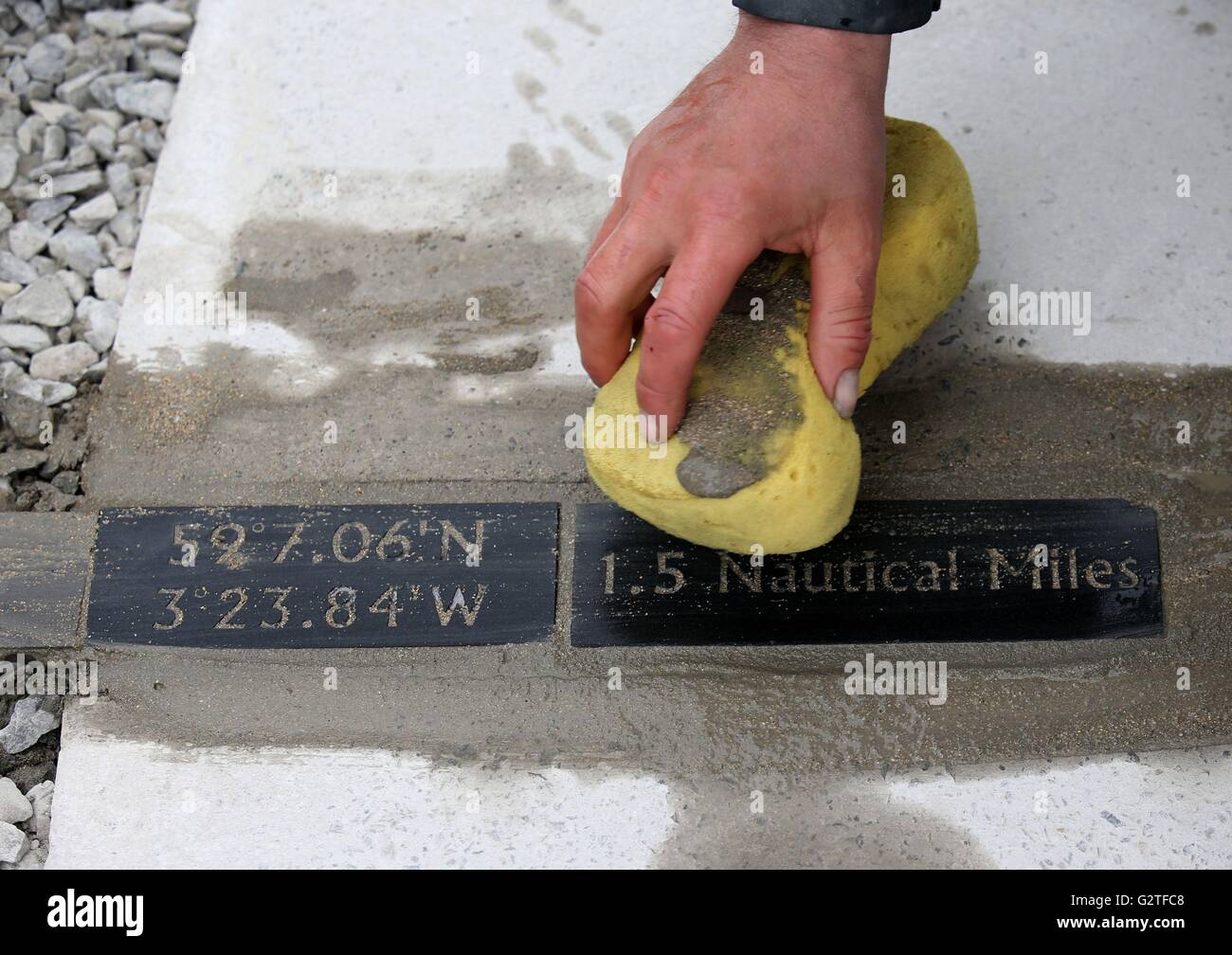 Final preparations are made to the restored Kitchener Memorial ...
