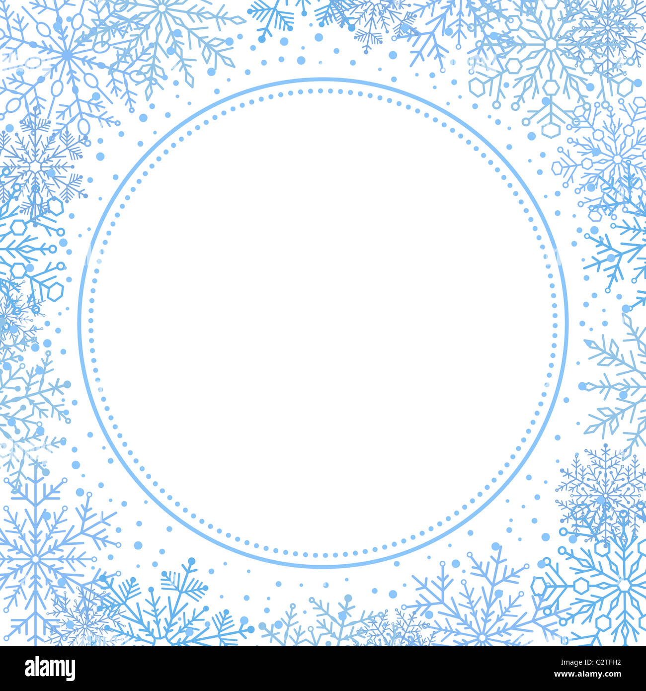 Winter Greeting Card Stock Photo - Alamy