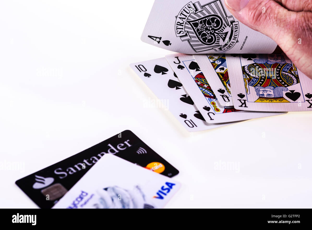 Gambling addiction debt hi-res stock photography and images - Alamy